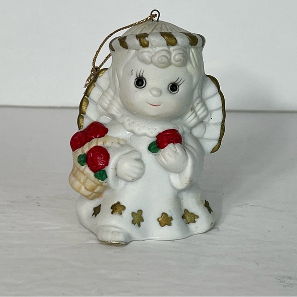 Holiday | Vintage Ceramic Christmas Angel Ornament Bell Christmas Tree ...